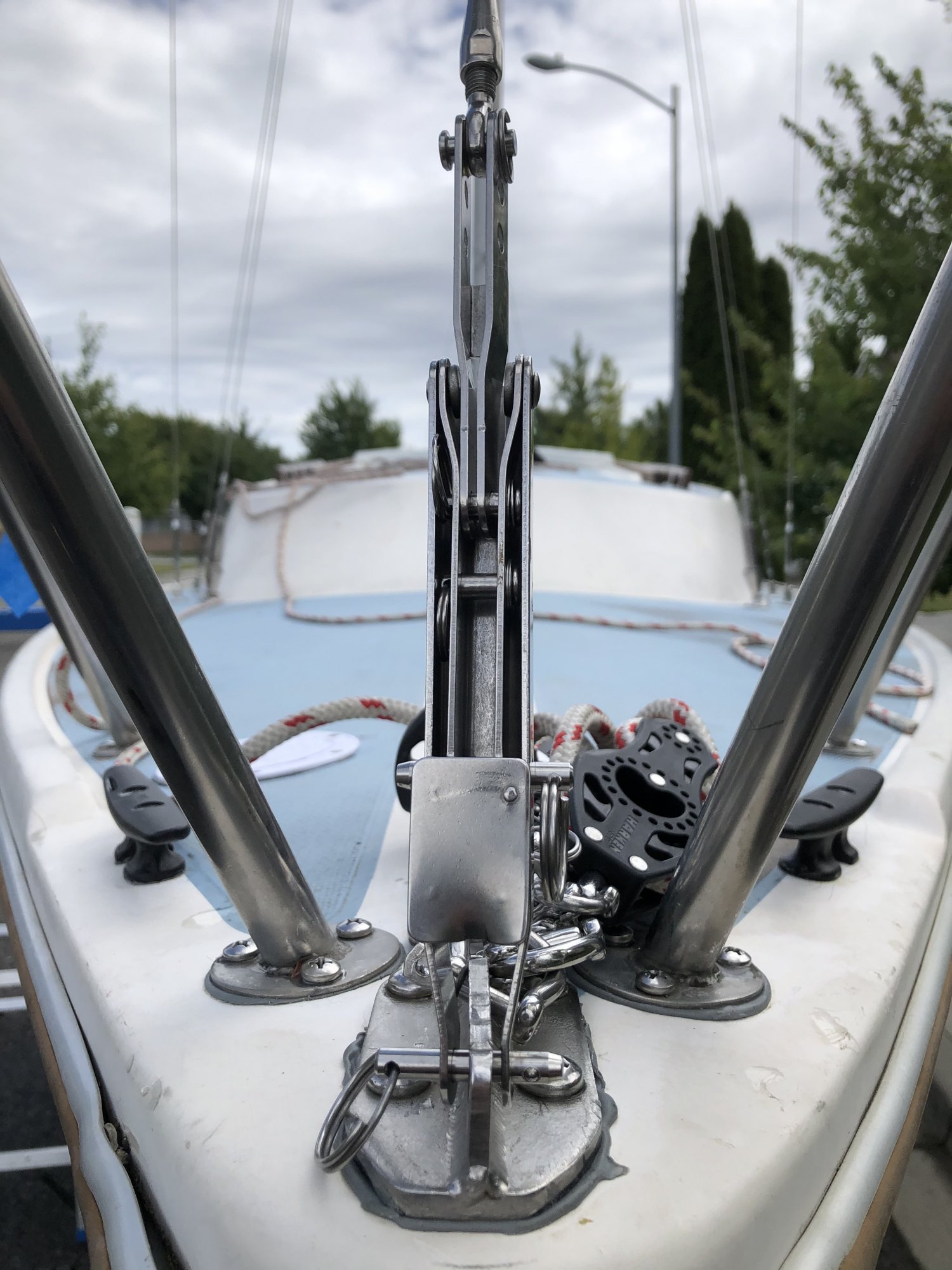 Fore Stay Bow Connection | Sailboat Owners Forums