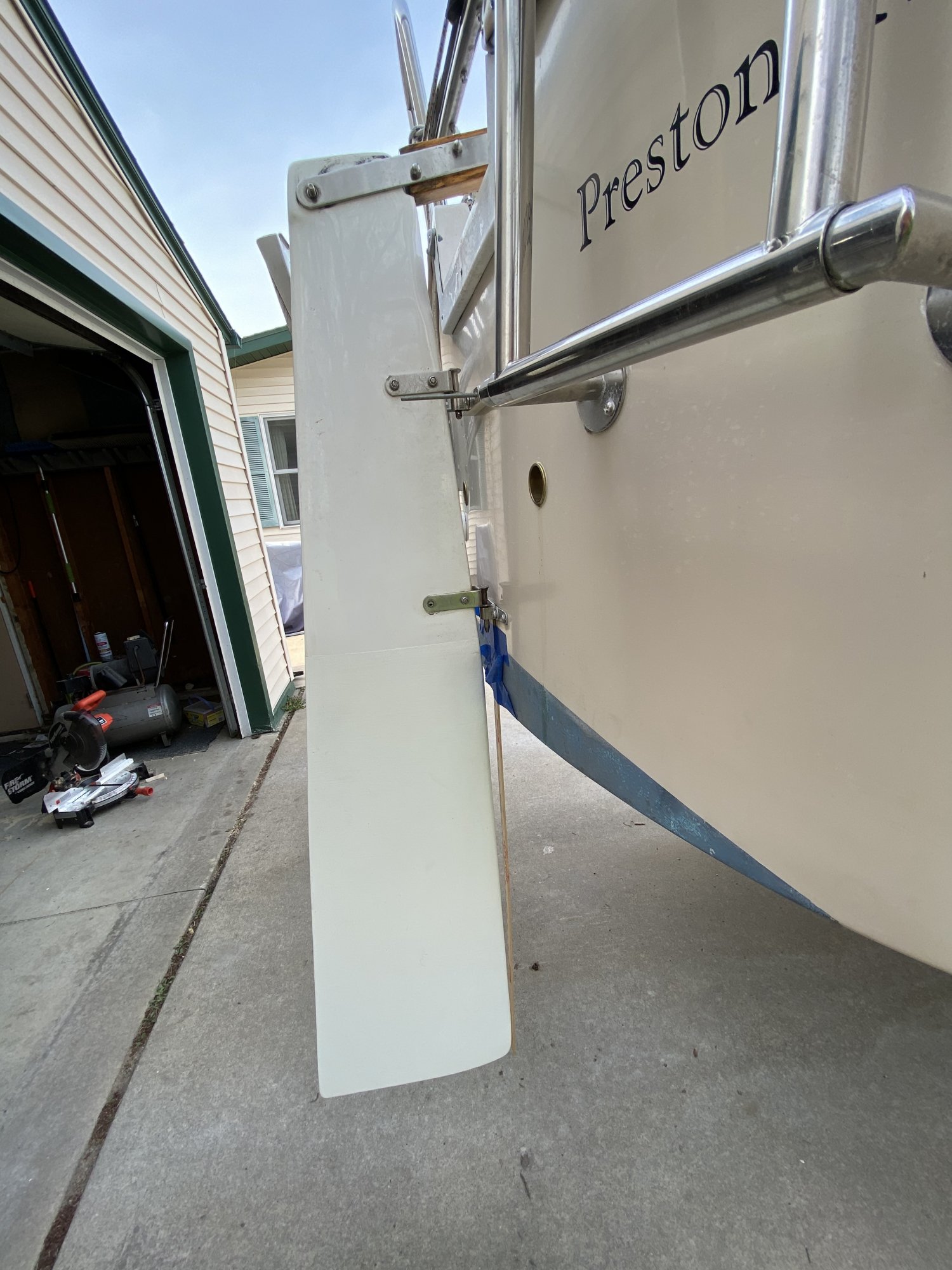 Hollow Transom Surprise | Sailboat Owners Forums