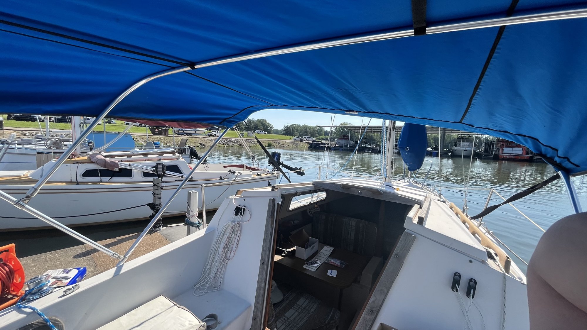 Fan placement in the cabin | Sailboat Owners Forums