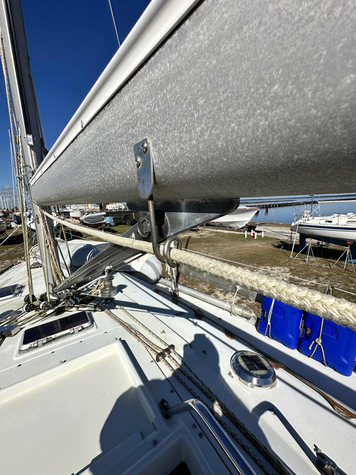 Boom eye - What is this called? | Sailboat Owners Forums