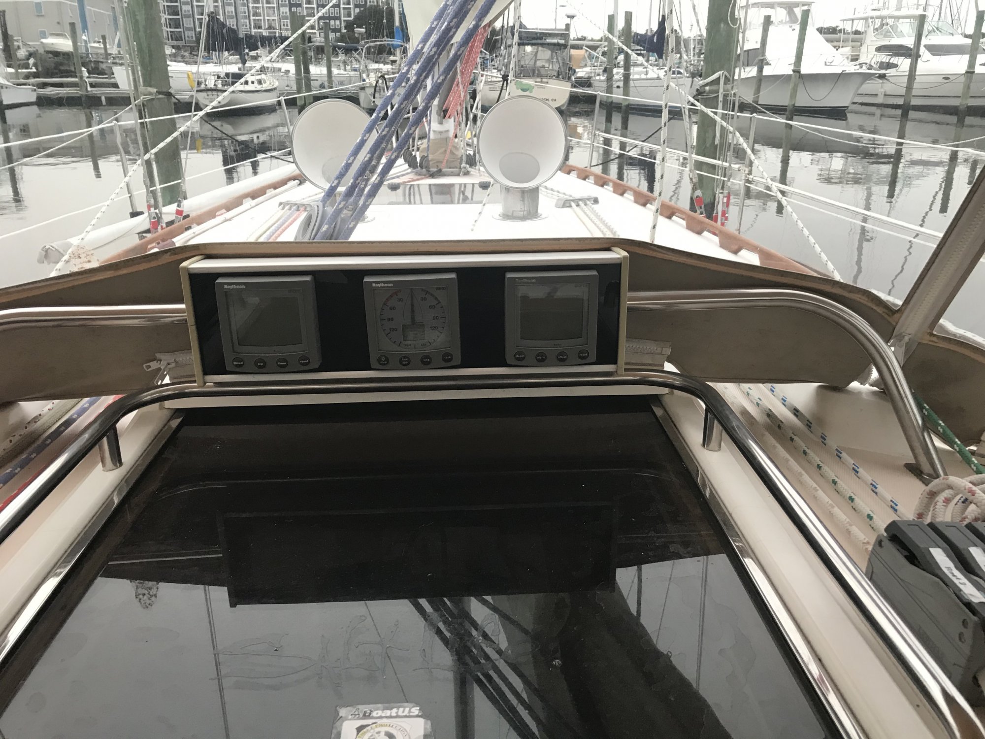 Instrument Pod over Companionway | Sailboat Owners Forums