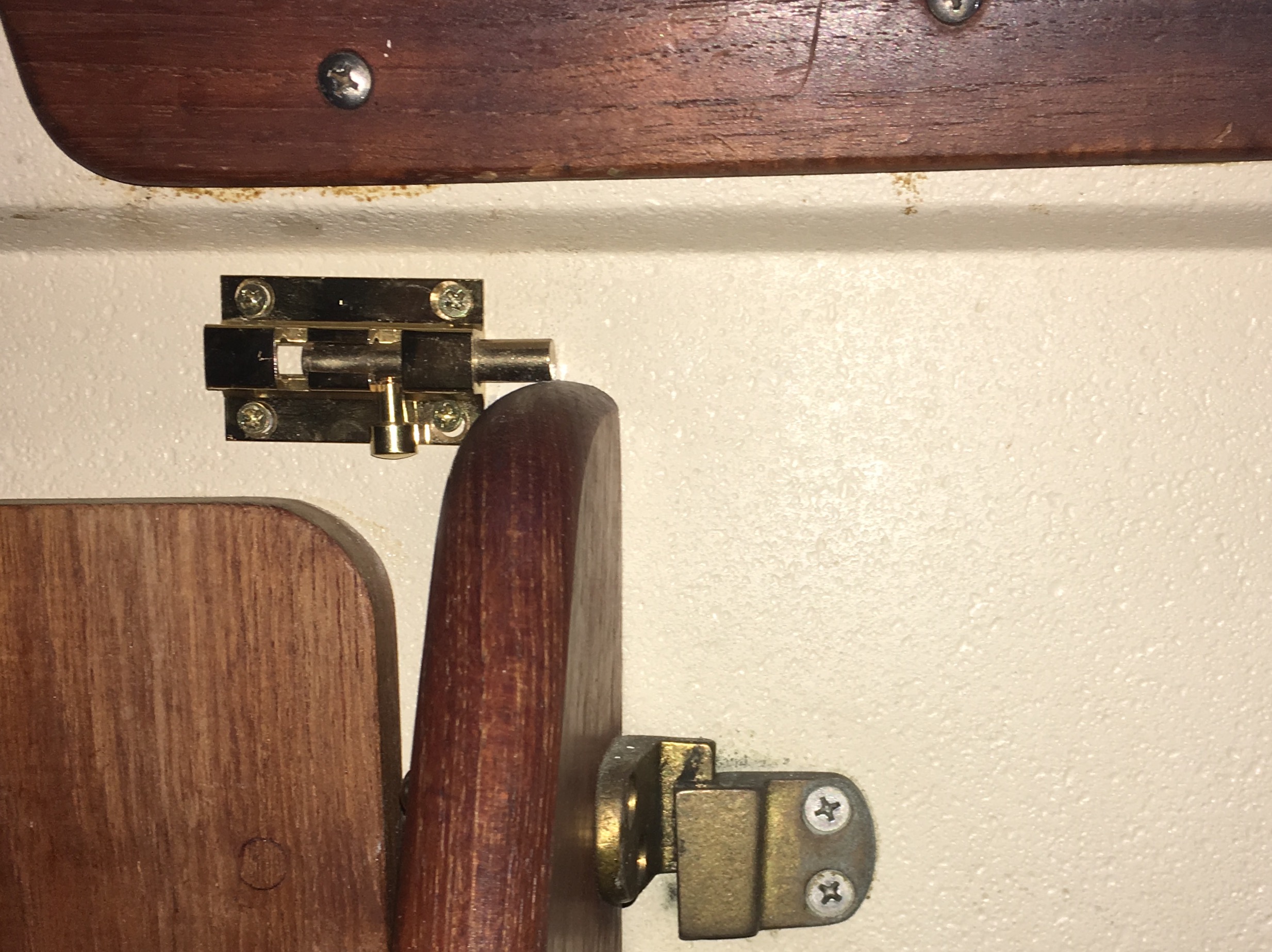 Secure the companionway ladder | Sailboat Owners Forums