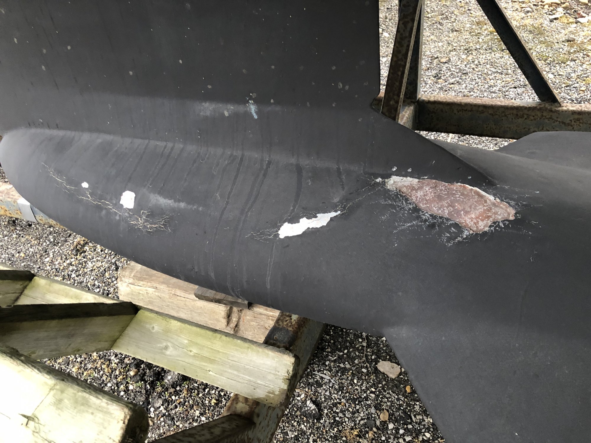 Hunter 340 Wing Keel flaking | Sailboat Owners Forums