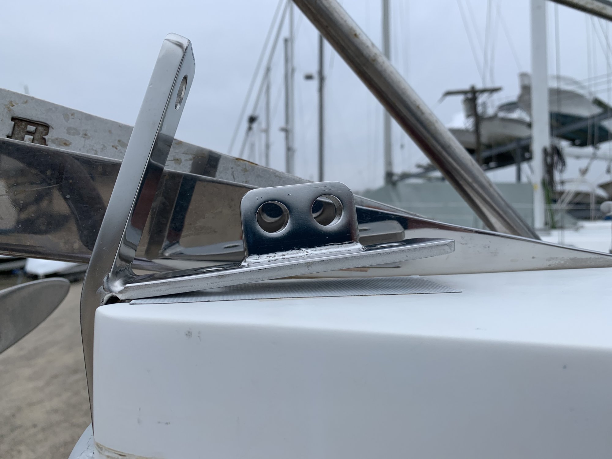 The fit of my stem fitting ... | Sailboat Owners Forums