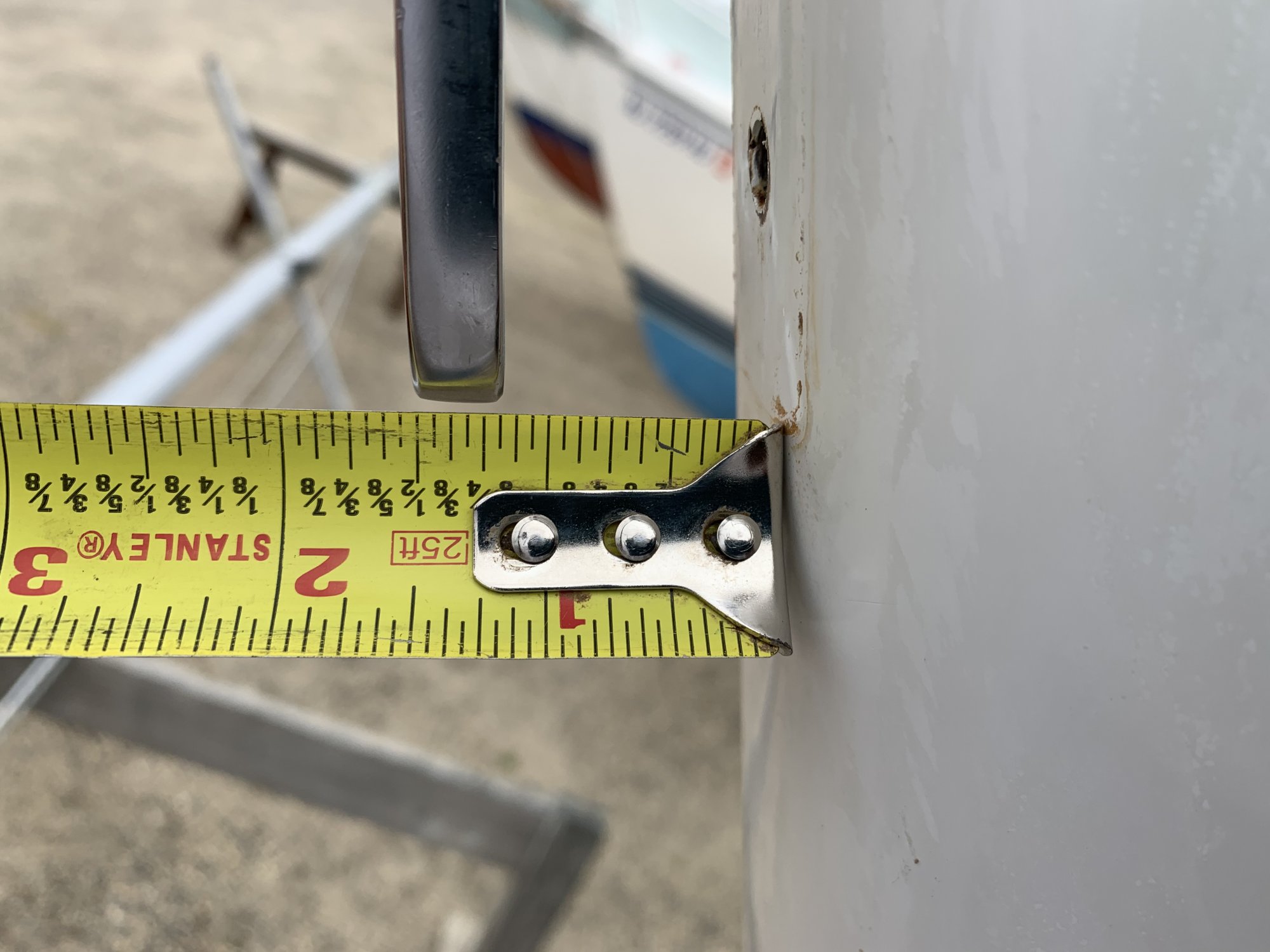The fit of my stem fitting ... | Sailboat Owners Forums