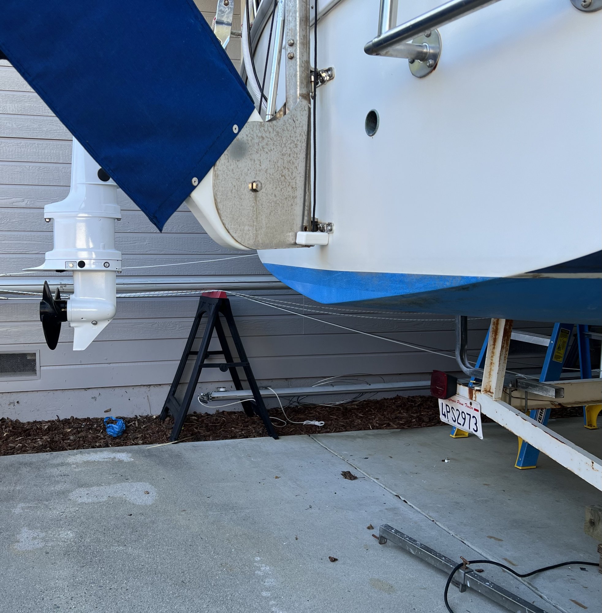 Outboard depth in water. | Sailboat Owners Forums