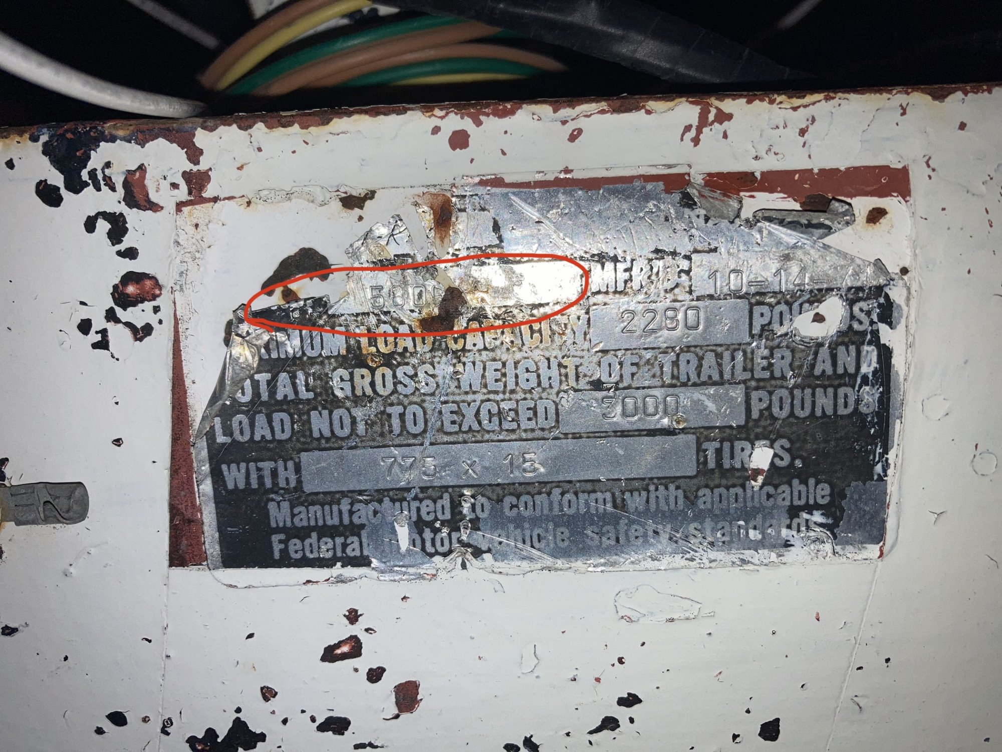 Request Help Deciphering Trail-Rite Capacity Decal | Sailboat Owners Forums