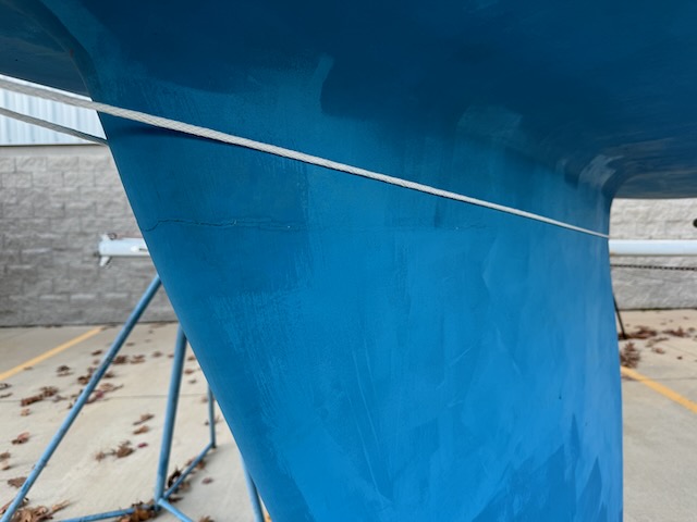Keel seam location on a full fin keel? | Sailboat Owners Forums