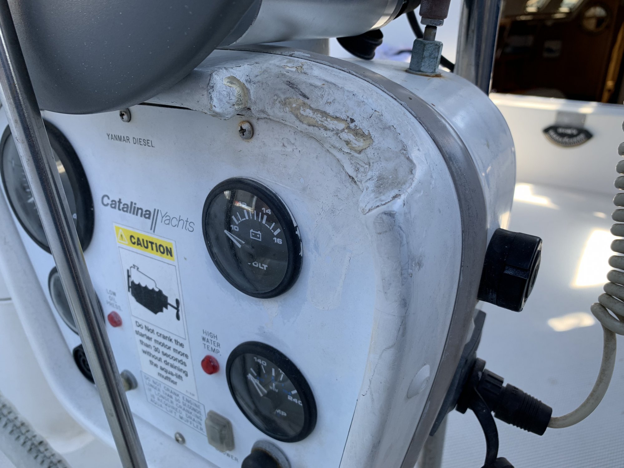 Replacing engine instrument panel | Sailboat Owners Forums