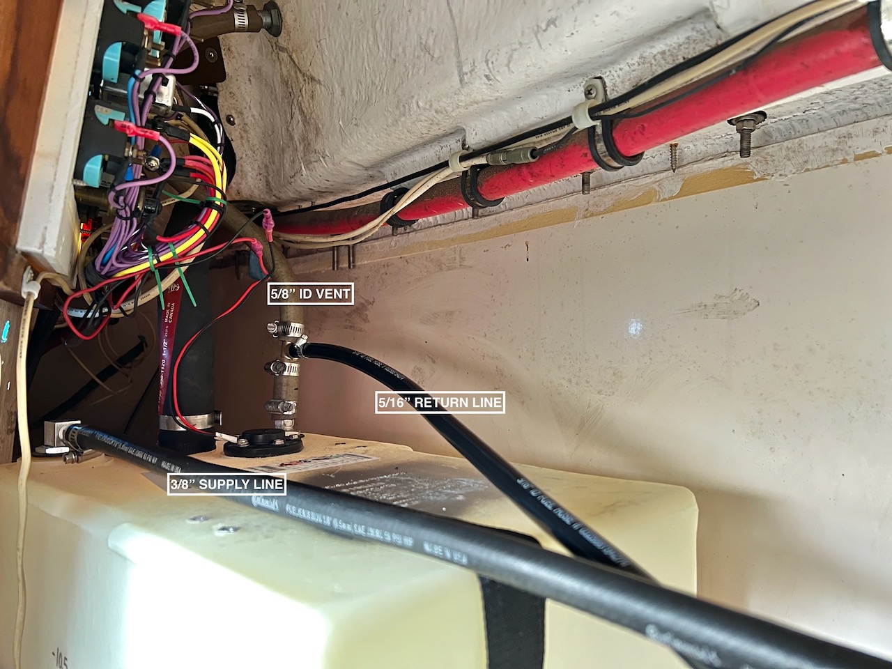 Fuel Tank Return Line | Sailboat Owners Forums