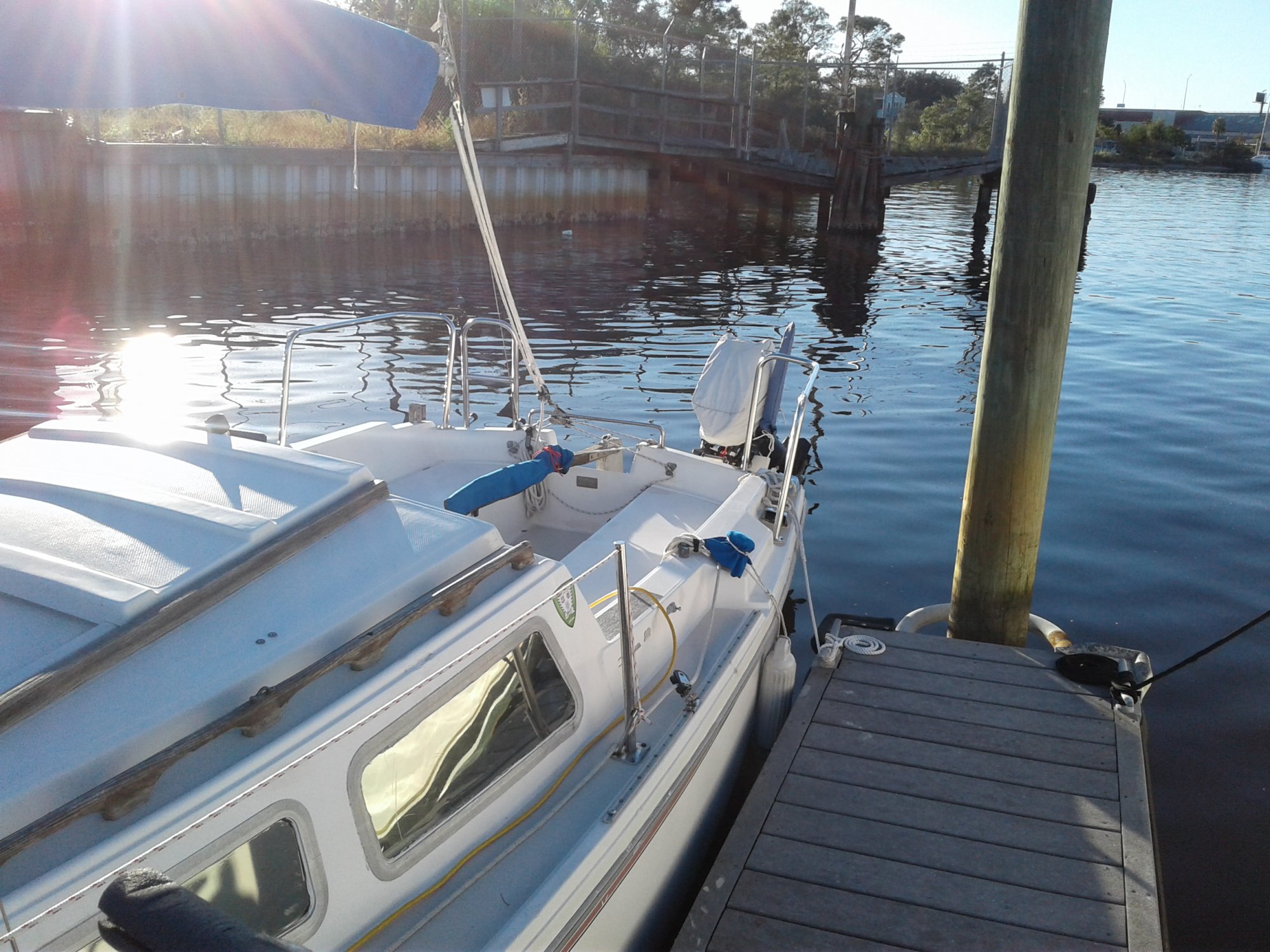 Need a stern pulpit for a 1976 Cat 22 | Sailboat Owners Forums