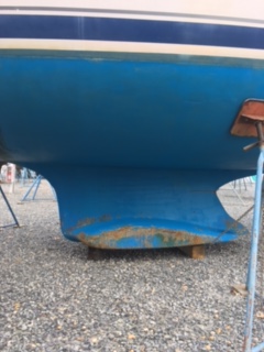 Rust on Keel of 38 Hunter (2008, bought new in 2010) | Sailboat Owners ...