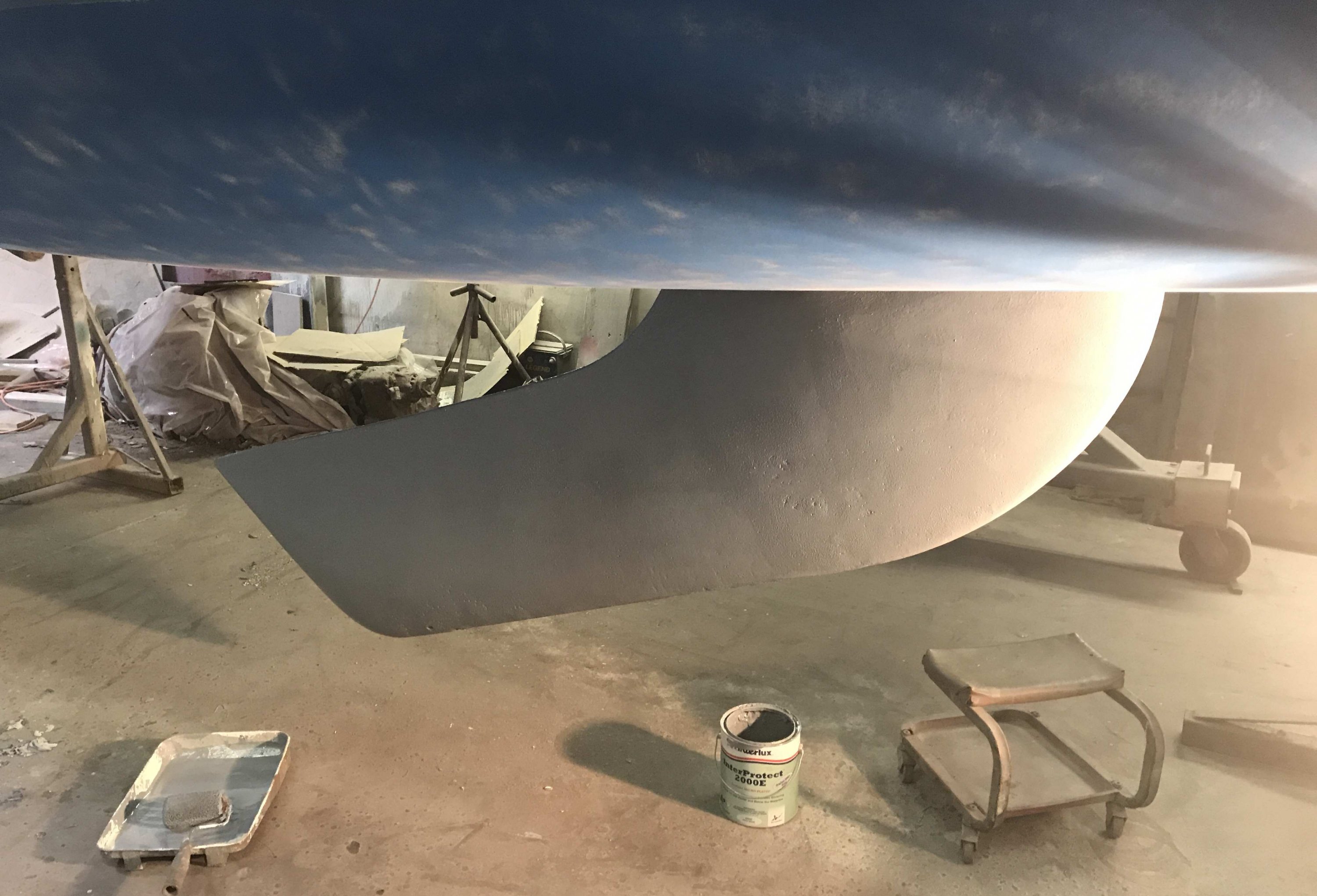 Cleaning up a cast iron keel | Sailboat Owners Forums