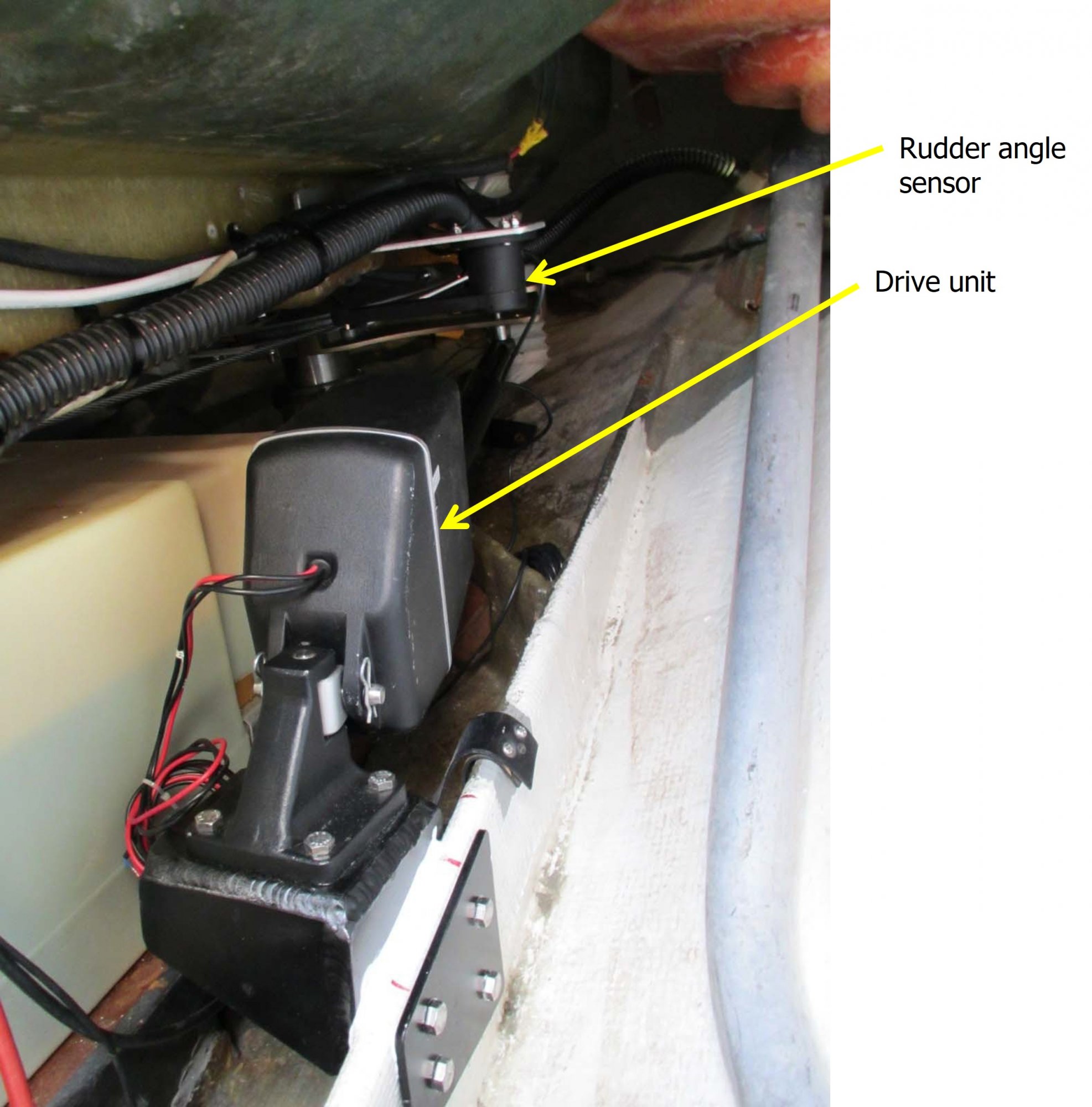 Upgrading to the Raymarine linear drive | Sailboat Owners Forums