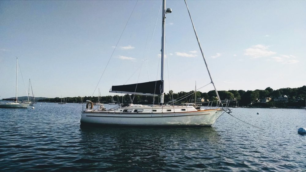 Sail flaking tips | Sailboat Owners Forums