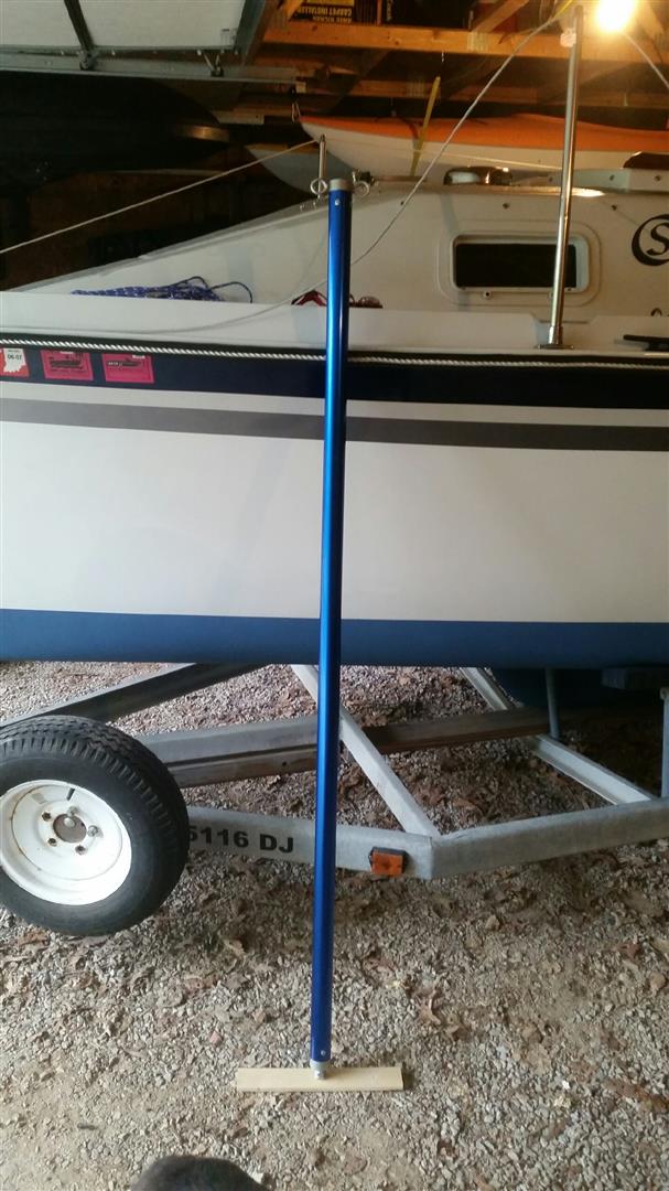 Mast raising pole mast fitting? | Sailboat Owners Forums