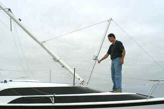 Homemade mast stepper | Sailboat Owners Forums