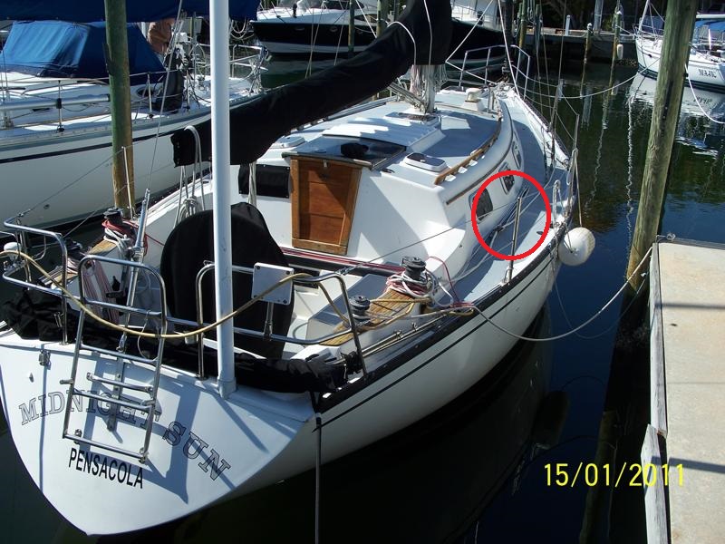 Staysail and Genoa Track additions for Hunter 37 Cutter | Sailboat ...