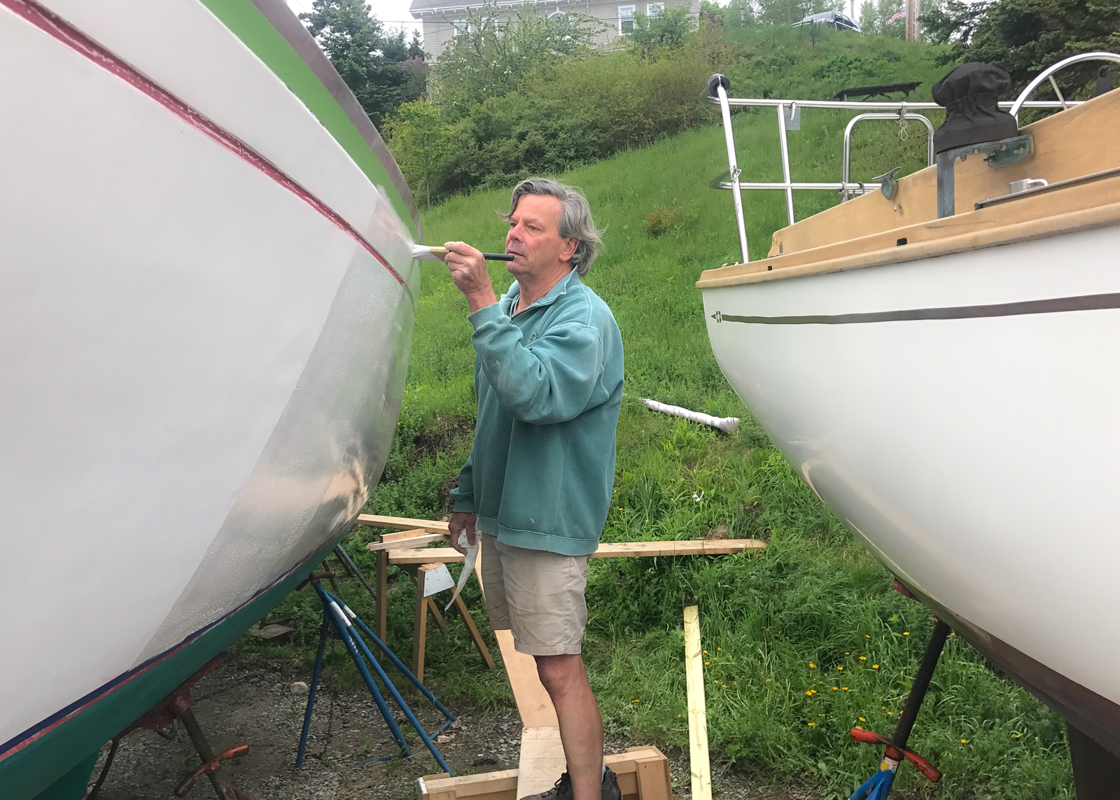 Rolling and tipping the topsides. | Sailboat Owners Forums