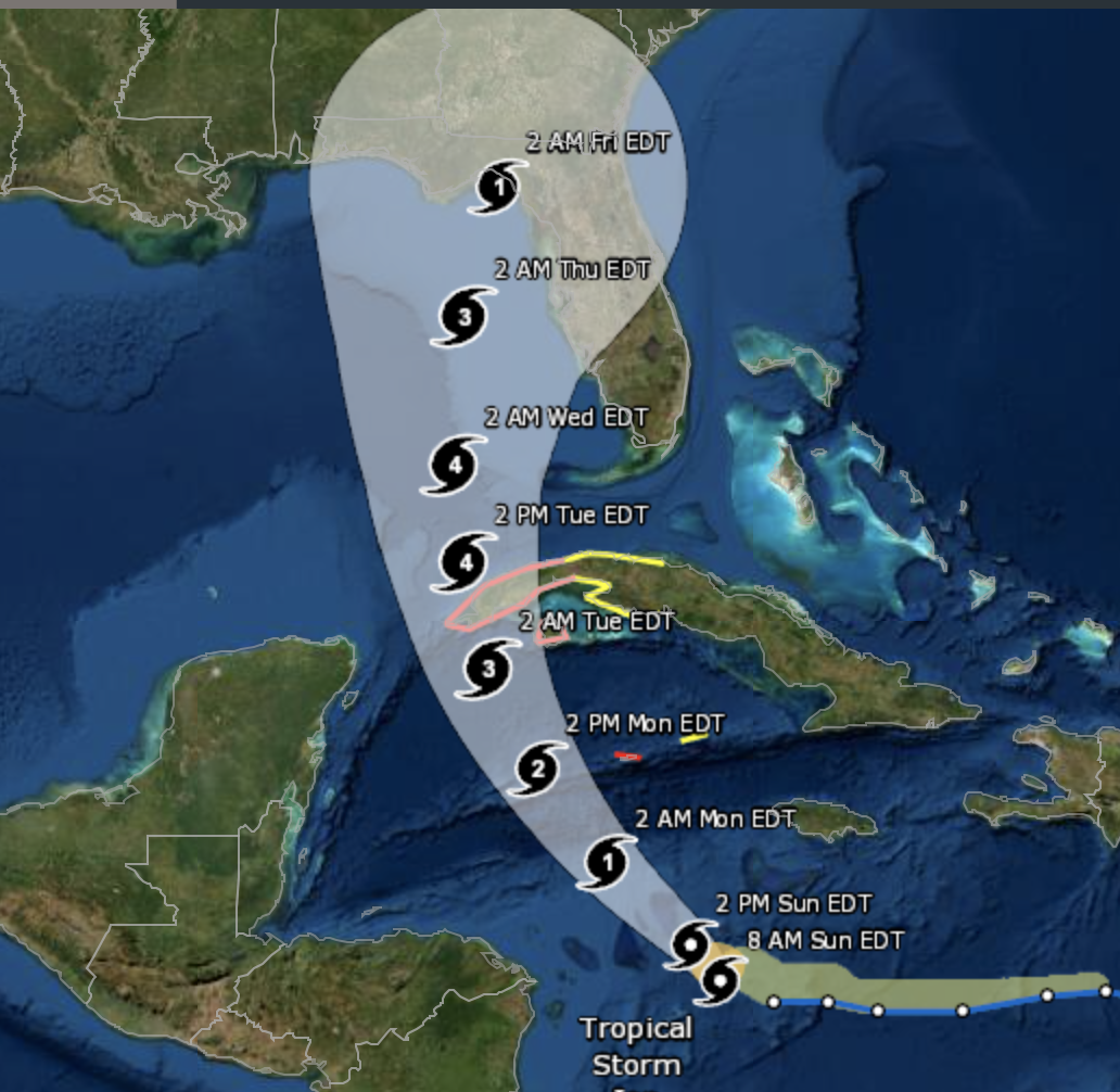 Invest 98L --> TD 9 -->TS Ian --> Hurricane Ian | Sailboat Owners Forums
