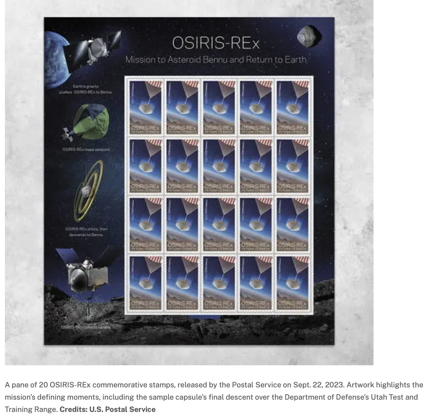Astroid Sample Returns to Earth | Sailboat Owners Forums