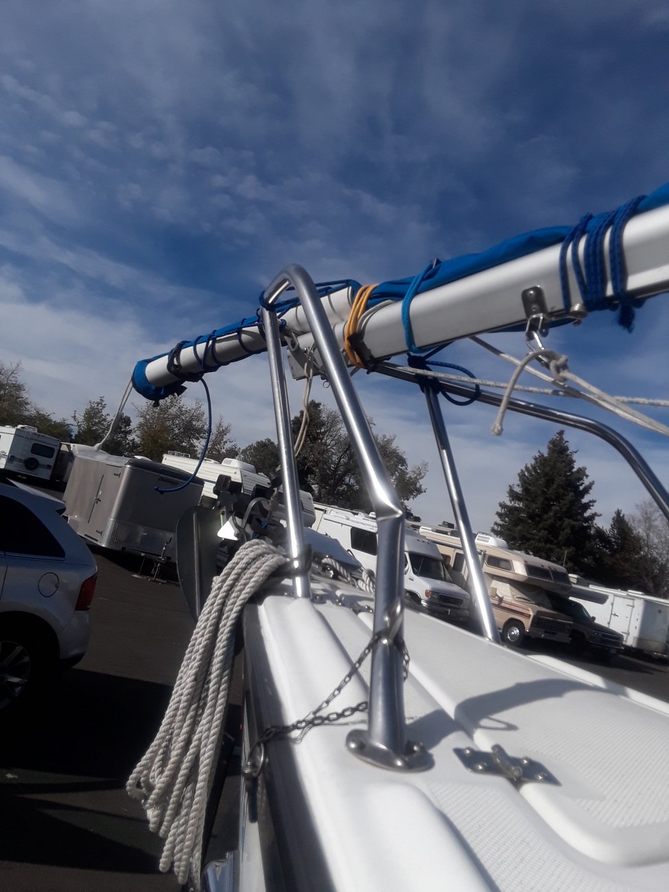 Macgregor 26X Bow Rail Replacement | Sailboat Owners Forums