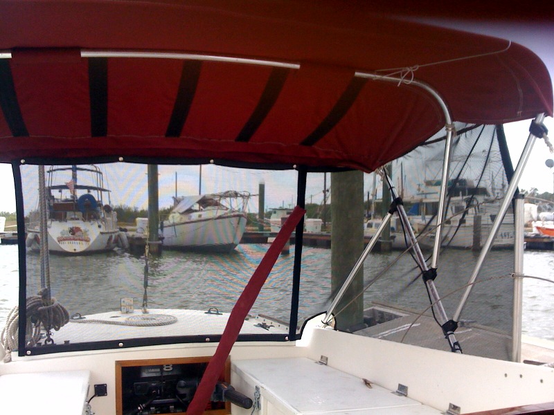 Stern Sun Shade | Sailboat Owners Forums