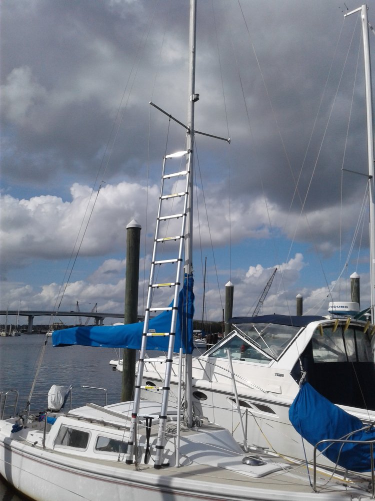 Up the stick pictures | Sailboat Owners Forums
