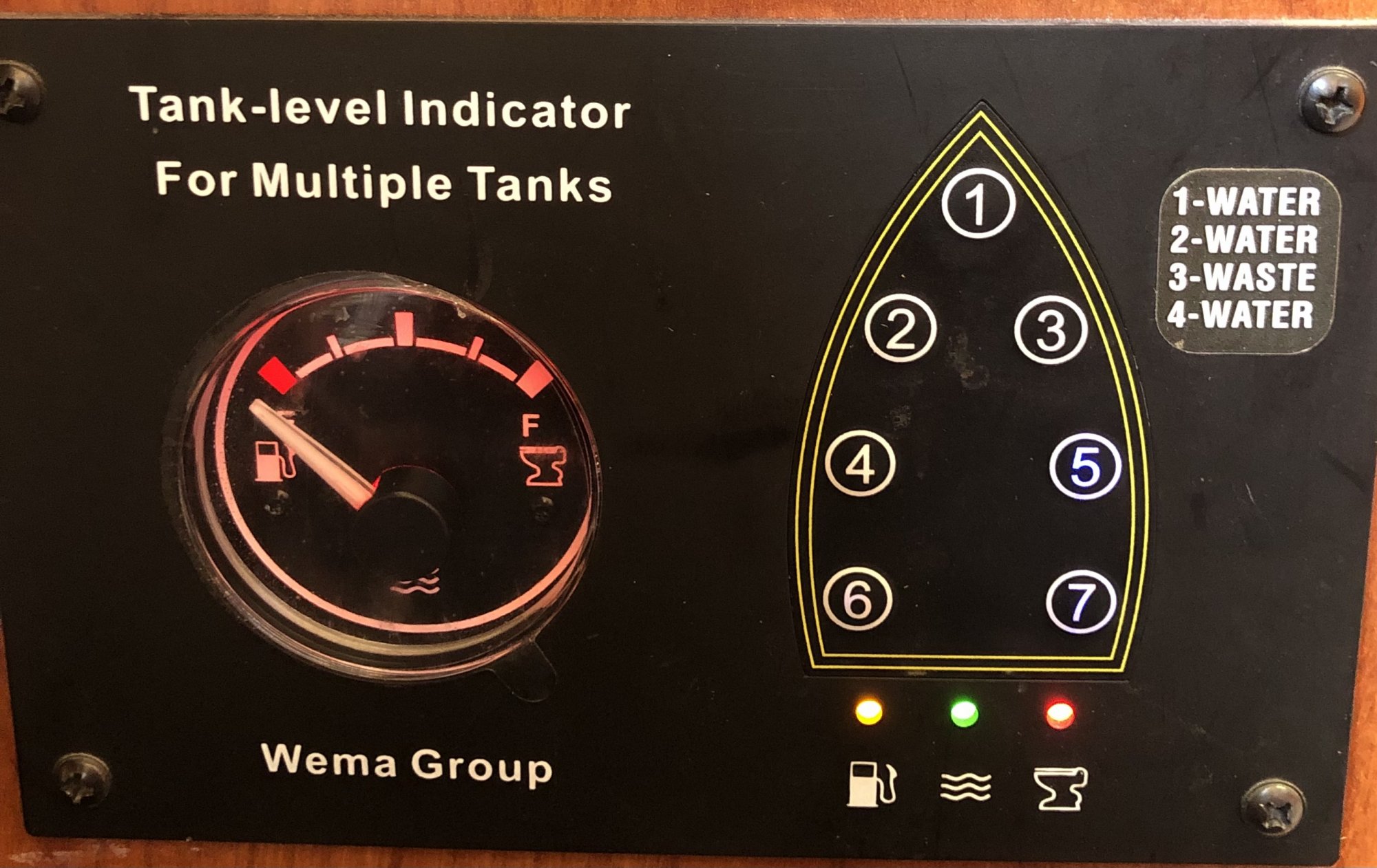 Wema multi tank indicator | Sailboat Owners Forums