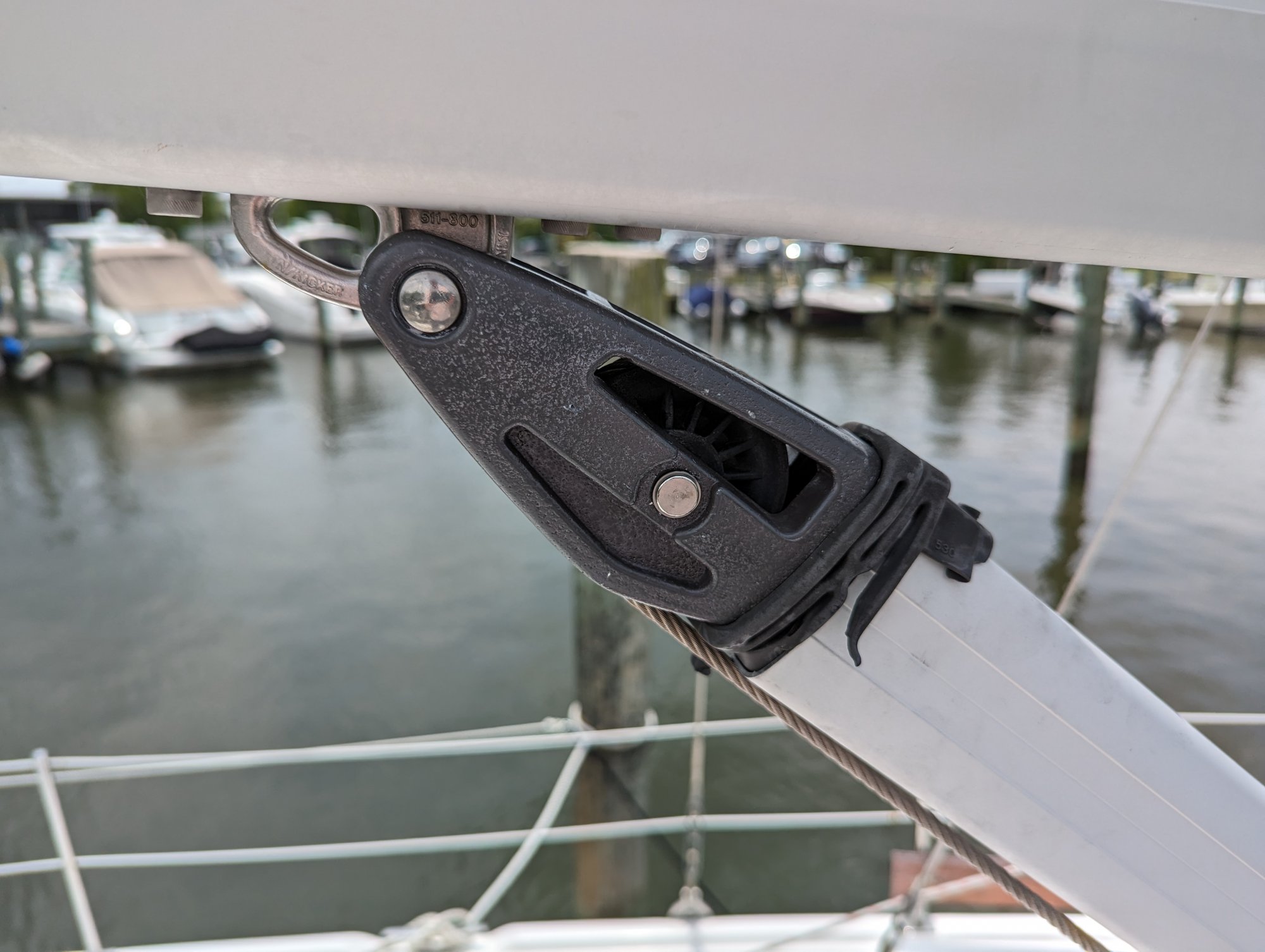 How I Added a Gas Spring to My Selden RodKicker Boom Vang | Sailboat ...