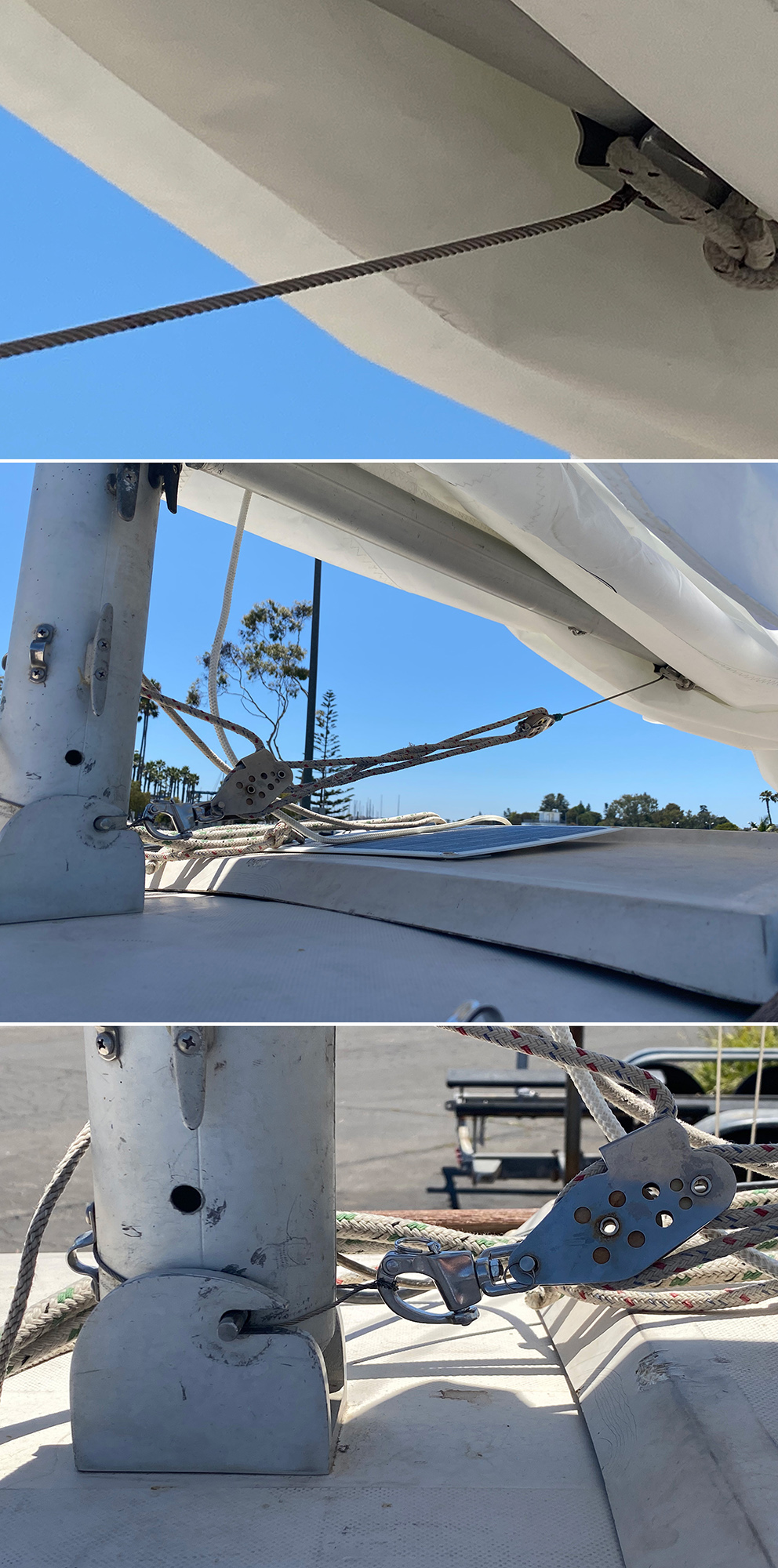 Boom Vang placement on an O’day mariner | Sailboat Owners Forums