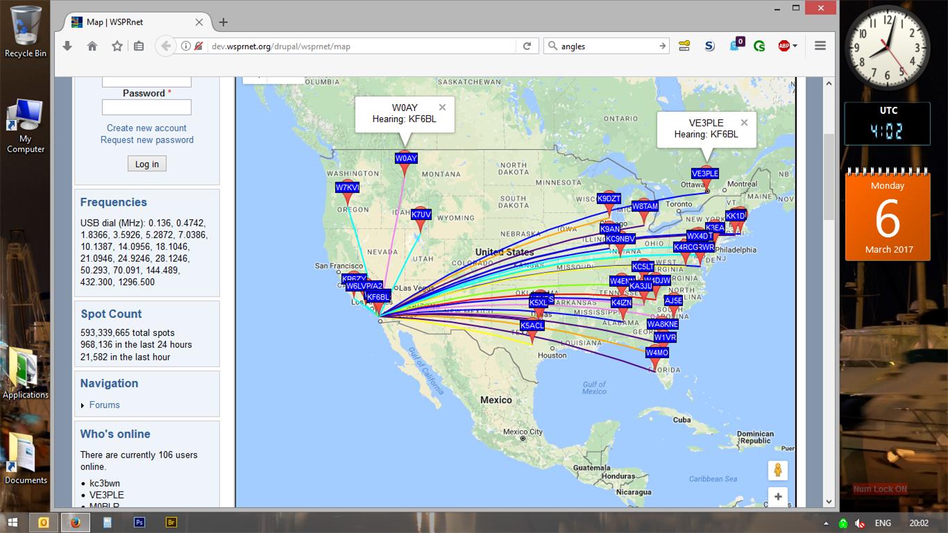 WSPR - Weak Signal Propagation Report | Sailboat Owners Forums WSPR - Weak Signal Propagation Report | Sailboat Owners Forums