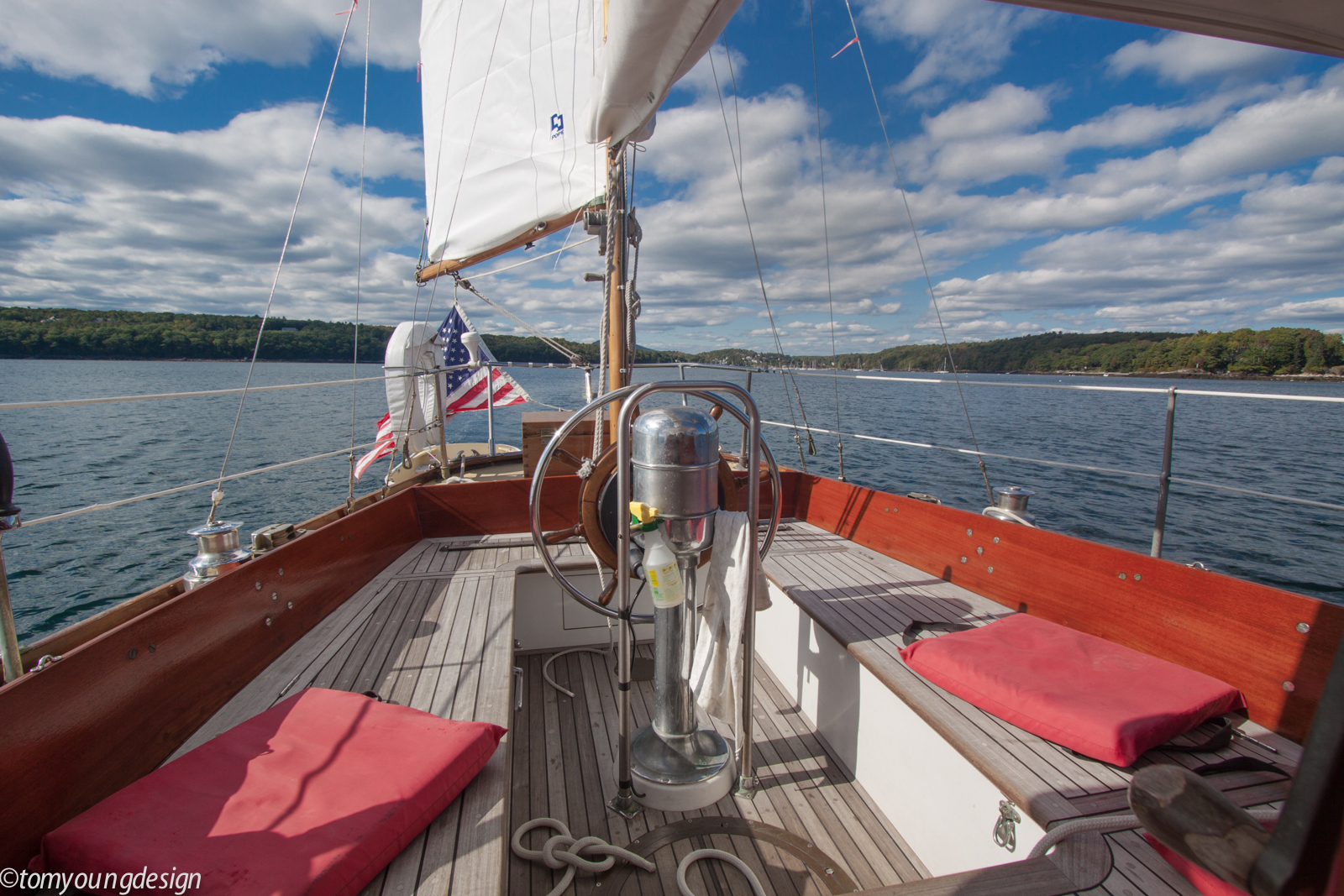 Considering Teak Cockpit Makeover | Sailboat Owners Forums