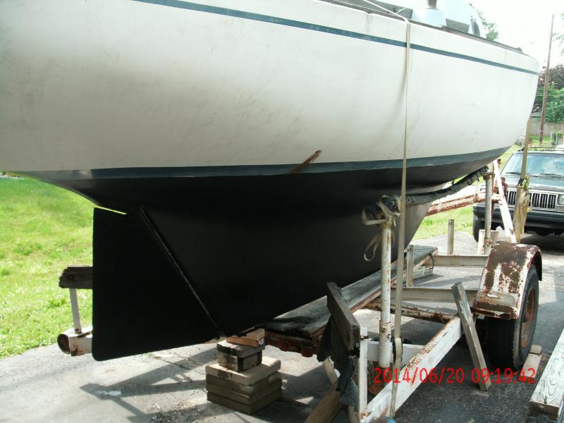 3 coats of black copper ablative bottom paint | Sailboat Owners Forums