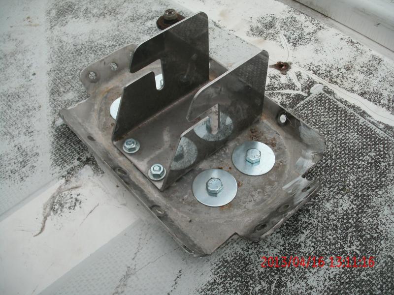 block plate and mast step | Sailboat Owners Forums