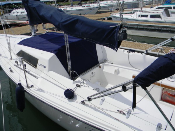 Cam cleats in lieu of the original cleats on the jib sheets. I plan to ...