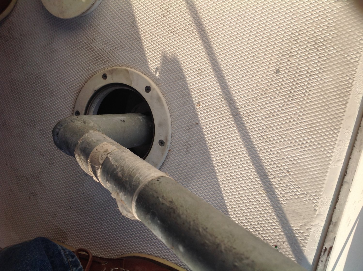 Emergency Tiller Attached | Sailboat Owners Forums