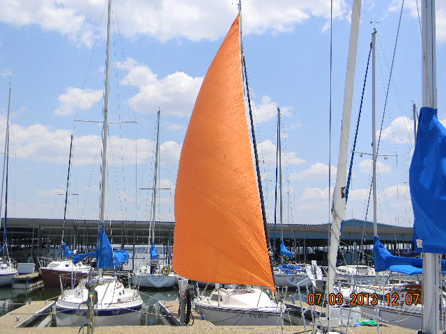 Furling Gennaker, I have found I'm over powered at 8 knots. The summer ...