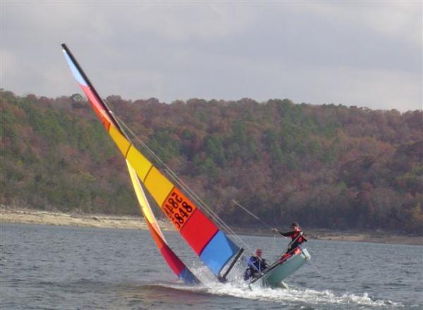 Hobie Cat 18 in the Pitchpole mode | Sailboat Owners Forums