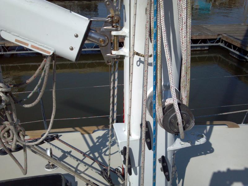 mast and gooseneck fittings | Sailboat Owners Forums