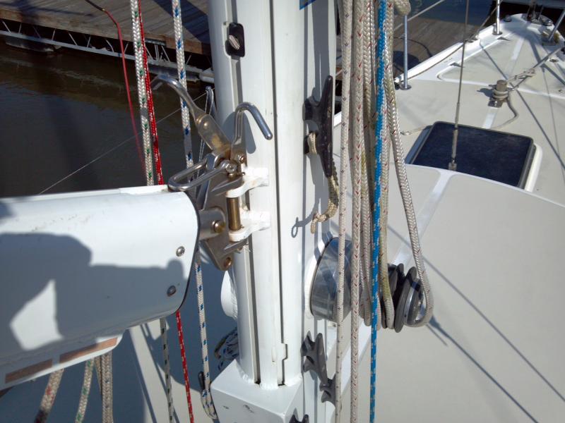 mast/gooseneck fittings | Sailboat Owners Forums