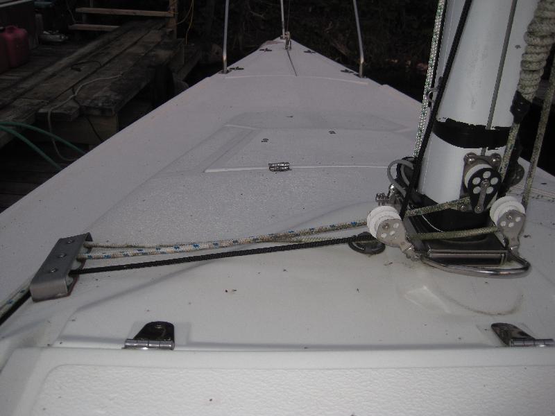 outhauls and topping lift blocks | Sailboat Owners Forums