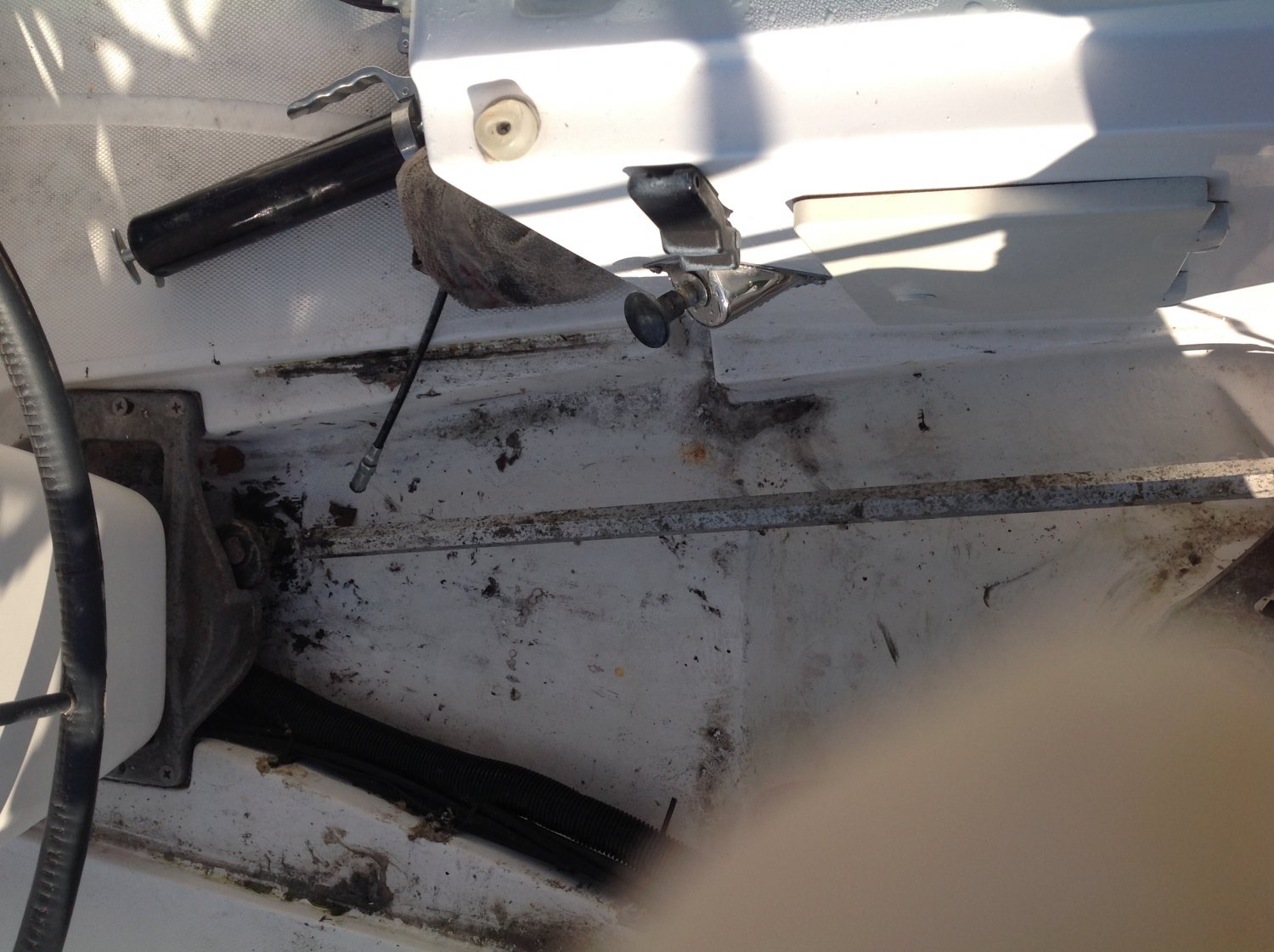 Rudder Linkage Arm | Sailboat Owners Forums
