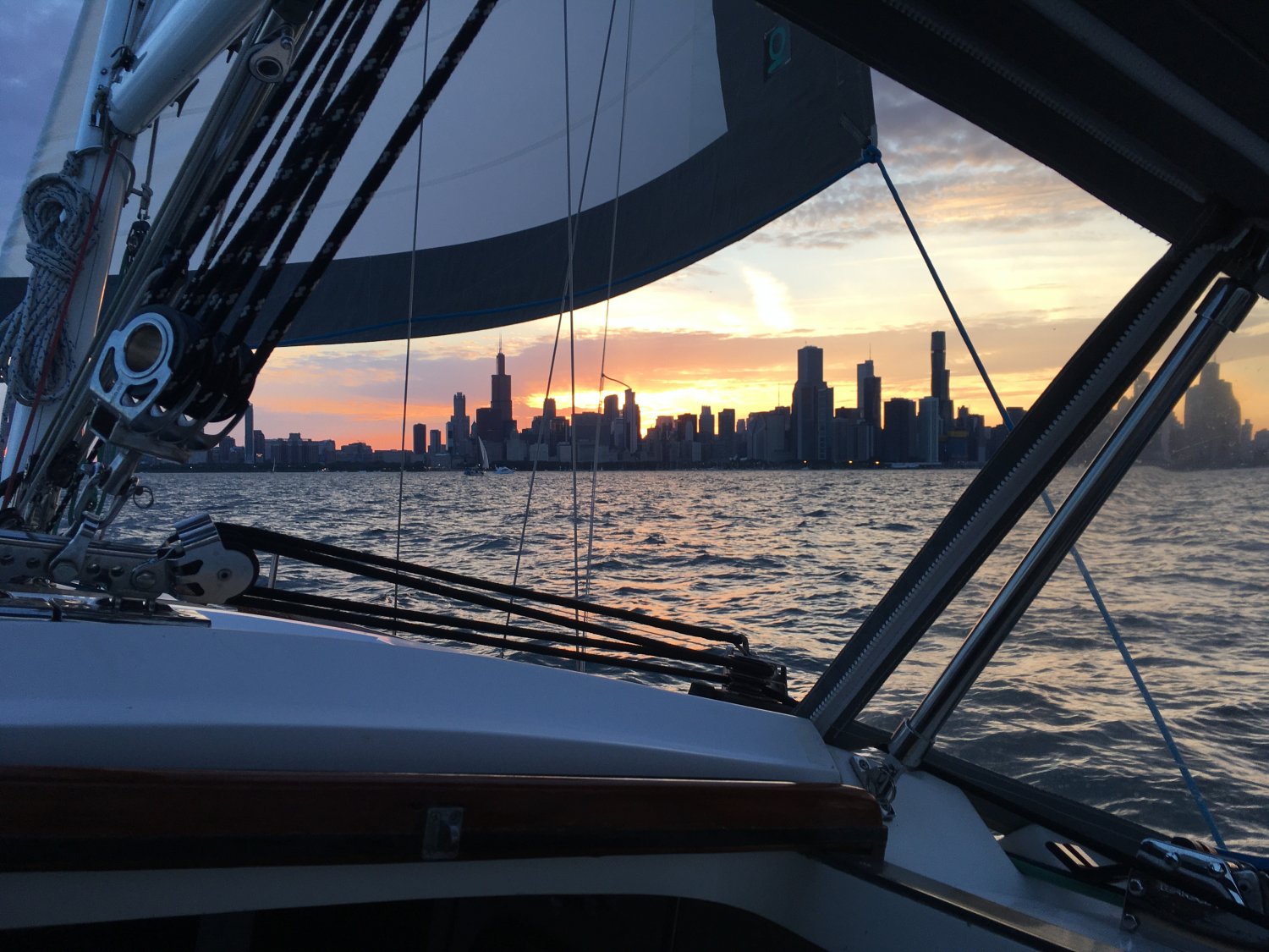 Skyline sunset Sep 2020 | Sailboat Owners Forums