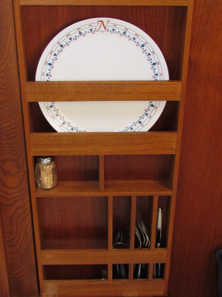 Teak Plate Rack | Sailboat Owners Forums